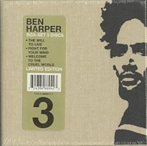 Ben Harper Box Set 3 Discs US CD Album Box Set (162602)