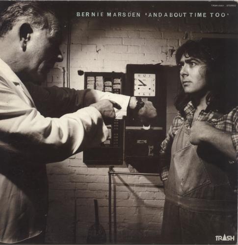 Bernie Marsden And About Time Too - Autographed Japanese vinyl LP album ...