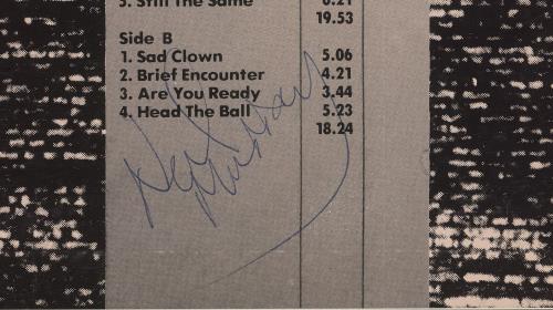 Bernie Marsden And About Time Too - Autographed Japanese vinyl LP album ...