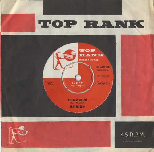 Bert Weedon Big Beat Boogie UK 7" vinyl single (7 inch record / 45 ...