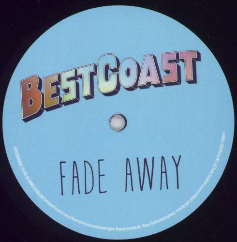 Best Coast Fade Away UK vinyl LP album (LP record) (829699)