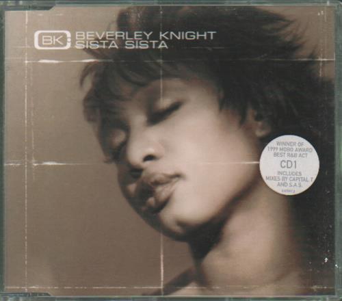 Beverley Knight Sista Sista - CD1 UK CD single (CD5 / 5") (680238)