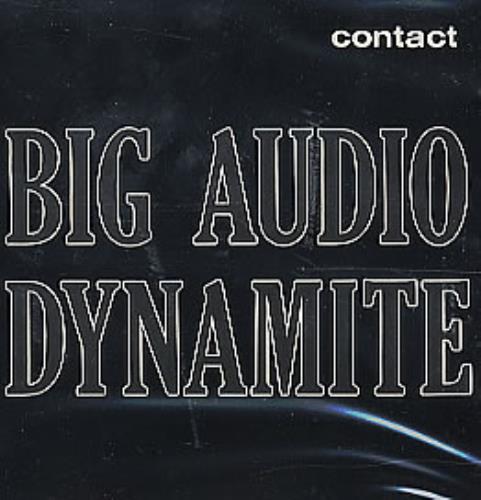 Big Audio Dynamite Contact US Promo CD single (CD5 / 5") (37527)
