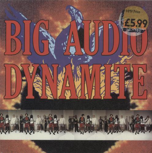 Big Audio Dynamite Megatop Phoenix - Price Sticker UK vinyl LP album ...