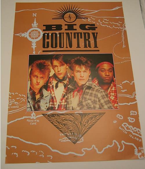 Big Country Big Country Japanese Promo poster (351087)