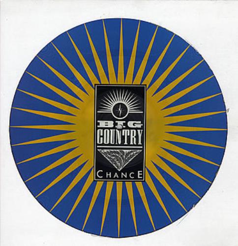 Big Country Chance UK 12" vinyl picture disc (12 inch picture record ...