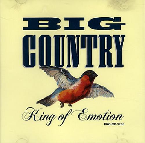Big Country King Of Emotion US Promo CD single (CD5 / 5") (293)