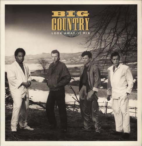 Big Country Look Away UK 12" vinyl single (12 inch record / Maxi-single ...