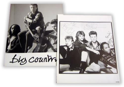 Big Country Pair of Publicity Photographs UK Promo photograph (408007 ...