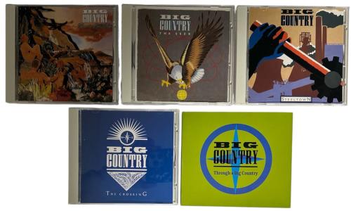 Big Country Through A Big Country Japanese CD Album Box Set (4144)