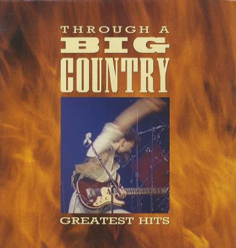 Big Country Through A Big Country UK vinyl LP album (LP record) (441829)
