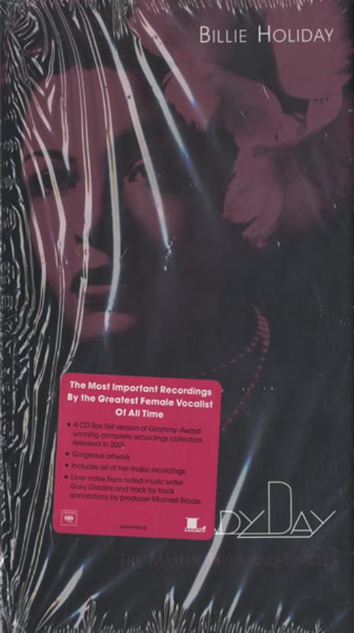 Billie Holiday Lady Day: The Master Takes And Singles US CD Album Box ...