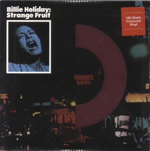 Billie Holiday Strange Fruit UK vinyl LP album (LP record) (802906)