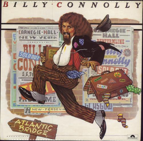 Billy Connolly Atlantic Bridge UK vinyl LP album (LP record) (454205)