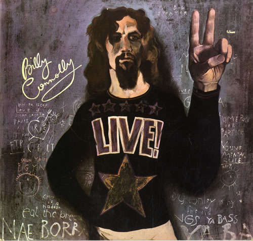 Billy Connolly Live! UK vinyl LP album (LP record) (550037)