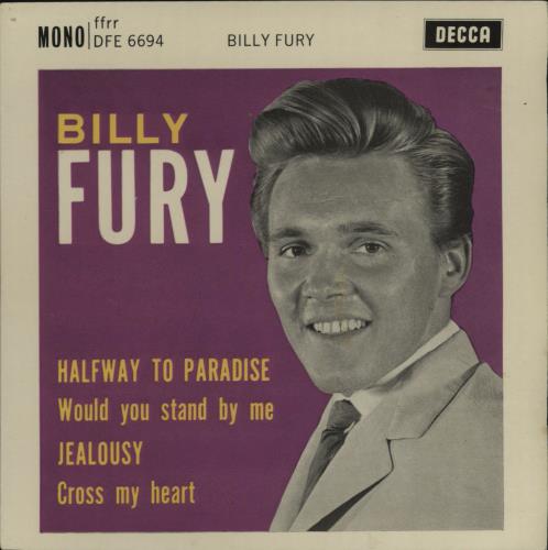 Billy Fury Billy Fury EP UK 7" vinyl single (7 inch record / 45) (575004)