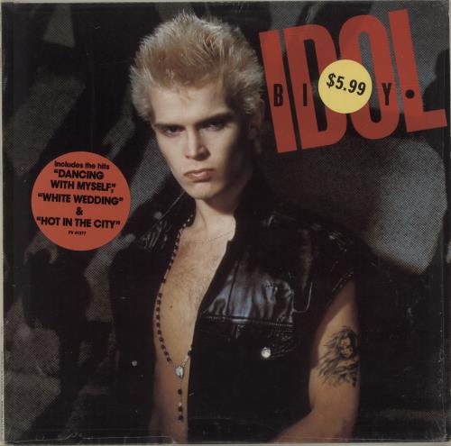 Billy Idol White Wedding Album Cover