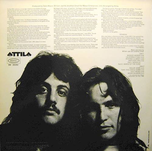 Billy Joel Attila Dutch vinyl LP album (LP record) (569343)