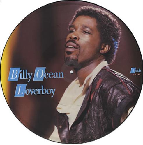 Billy Ocean Loverboy UK 12" vinyl picture disc (12 inch picture record) (205847)