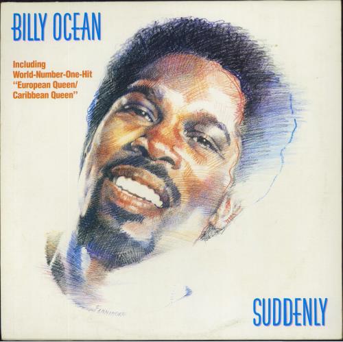 Billy Ocean Suddenly German vinyl LP album (LP record) (804583)