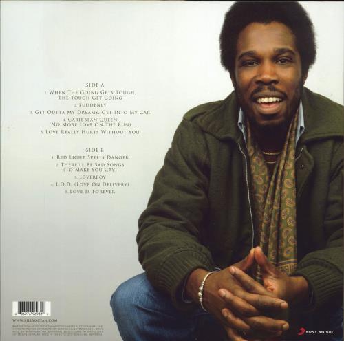 Billy Ocean The Very Best Of UK vinyl LP album (LP record) (770189)