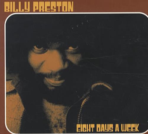 Billy Preston Eight Days A Week Italian CD album (CDLP) (336800)
