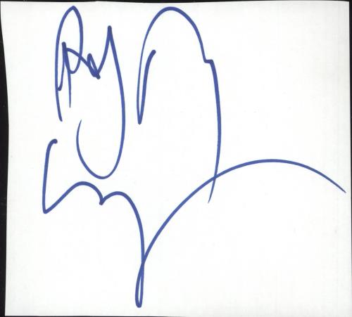 Billy Ray Cyrus Autograph UK memorabilia (732392) AUTOGRAPH