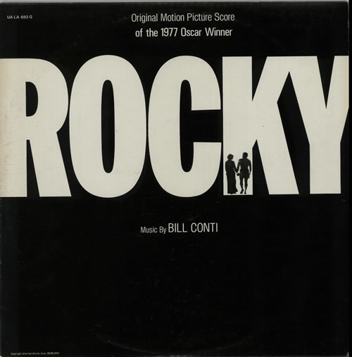 Bill Conti Rocky Israeli vinyl LP album (LP record) (629563)