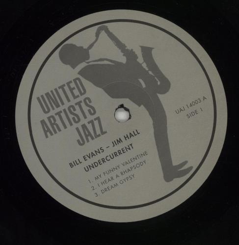 Bill Evans (Piano) Undercurrent US vinyl LP album (LP record) (648868)