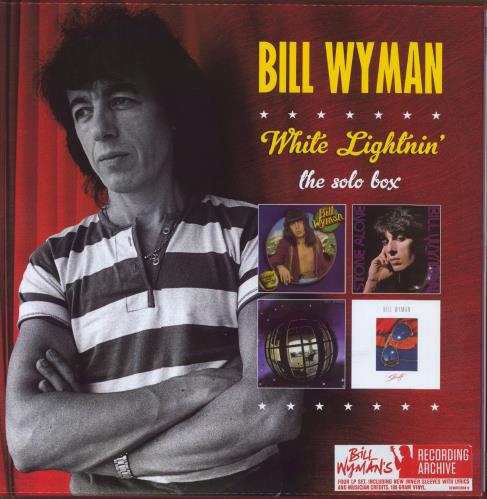 Bill Wyman White Lightnin': The Solo Box + Autographed Print UK Vinyl ...