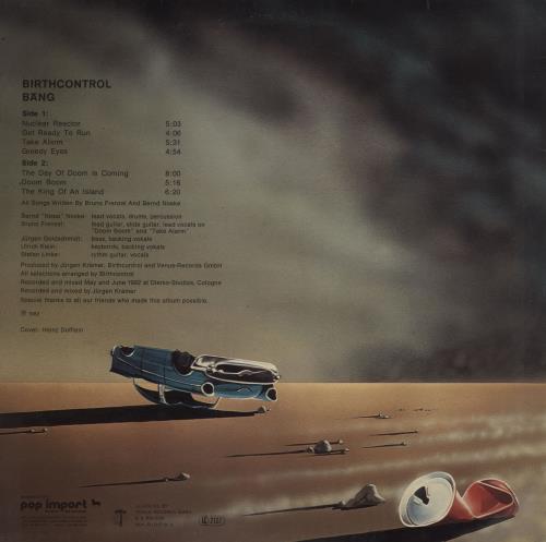 Birth Control Bäng! German vinyl LP album (LP record) (753970)