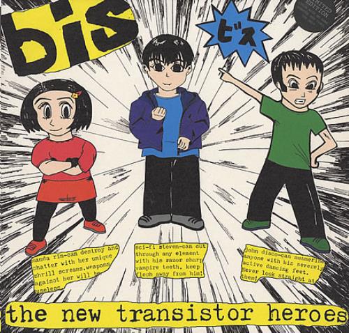 Bis The New Transistor Heroes - red vinyl UK vinyl LP album (LP record ...
