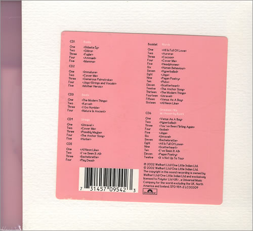 Björk Family Tree UK box set (225728)