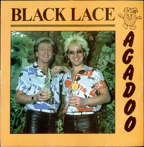 Black Lace (UK) Agadoo UK 12" vinyl single (12 inch record / Maxi ...