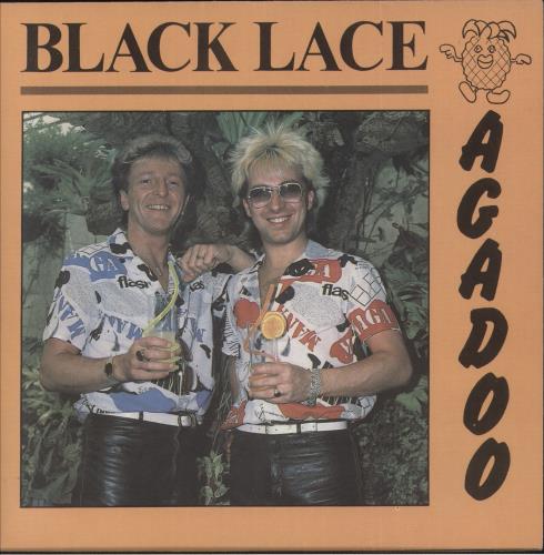 Black Lace (UK) Agadoo UK 7" vinyl single (7 inch record / 45) (604631)