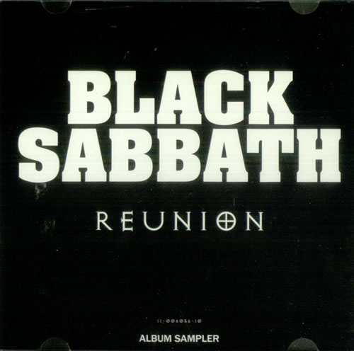 Black Sabbath Reunion US Promo 2 CD album set (Double CD) (451724)