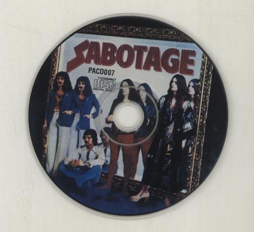 Black Sabbath Sabotage Australian CD album (CDLP) (688294)