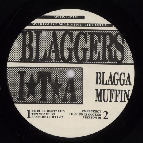 Blaggers ITA Blaggamuffin UK 12" vinyl single (12 inch record / Maxi ...