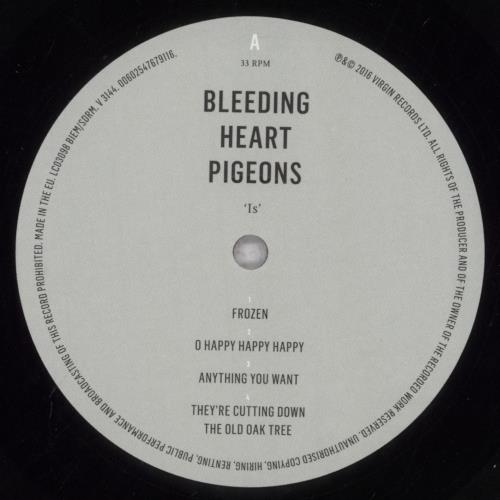 Bleeding Heart Pigeons Is UK 2-LP vinyl record set (Double LP Album) (845926)