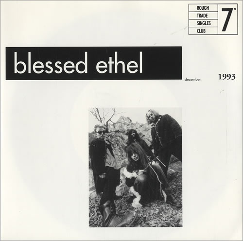 Blessed Ethel Blue Plastic UK 7" vinyl single (7 inch record / 45) (507564)
