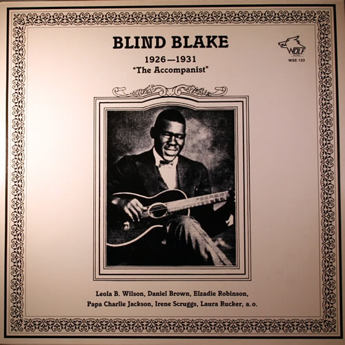Blind Blake 1926-1931 The Accompanist Austrian vinyl LP album (LP ...