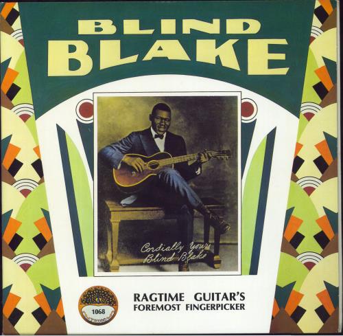 Blind Blake Ragtime Guitar's Foremost Fingerpicker US 2-LP vinyl record ...
