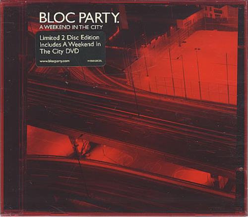 Bloc Party A Weekend In The City UK 2-disc CD/DVD set (388419)