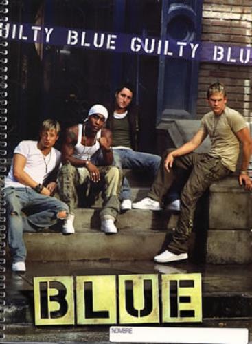 Blue (00s) Guilty Mexican memorabilia (309121) STUDY NOTEBOOK