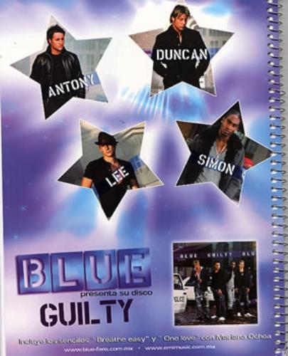 Blue (00s) Guilty Mexican memorabilia (309121) STUDY NOTEBOOK