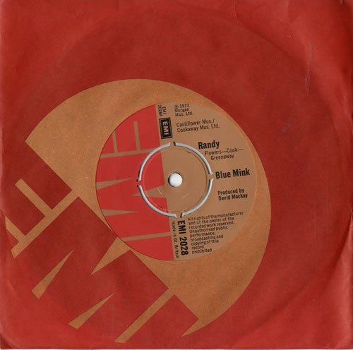 Blue Mink Randy - Factory sample stickered UK 7" vinyl single (7 inch ...