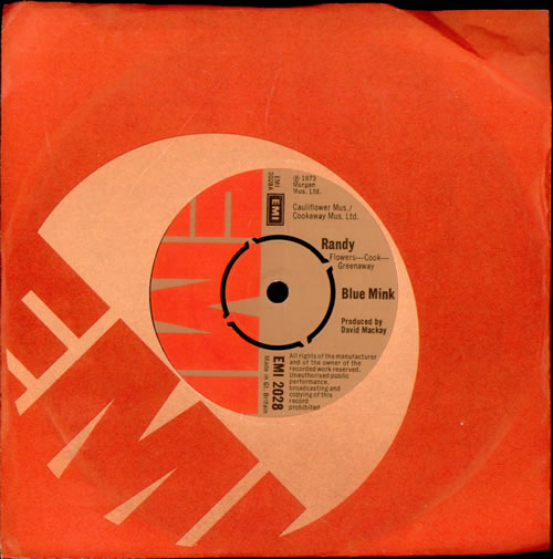 Blue Mink Randy UK 7" vinyl single (7 inch record / 45) (493857)