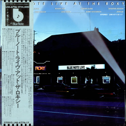 Blue Note Blue Note Live At The Roxy Japanese Promo 2-LP vinyl record ...