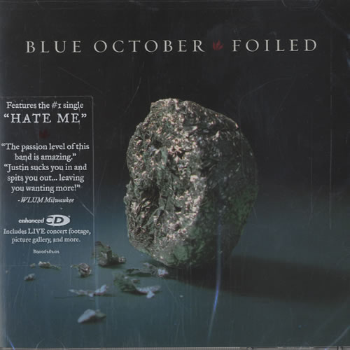 Blue October Foiled US CD album (CDLP) (464425)