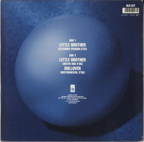 Blue Pearl Little Brother UK 12" vinyl single (12 inch record / Maxi ...